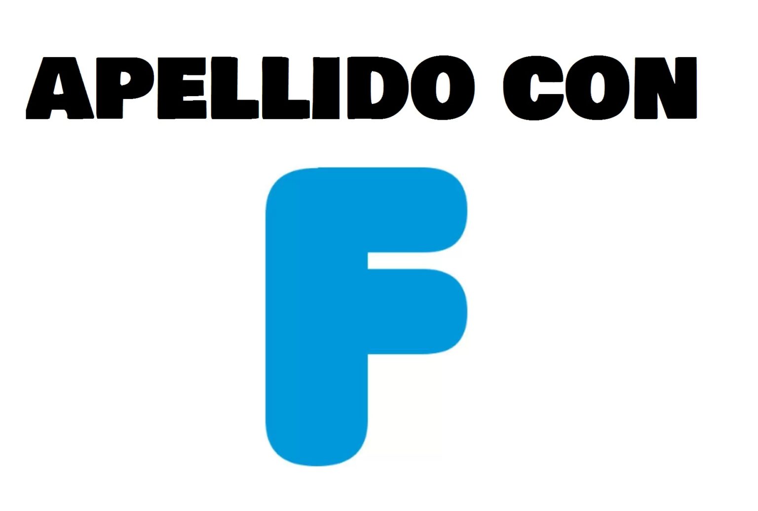 ¿Tienes un apellido con F? Conoce muchos de ellos aquí